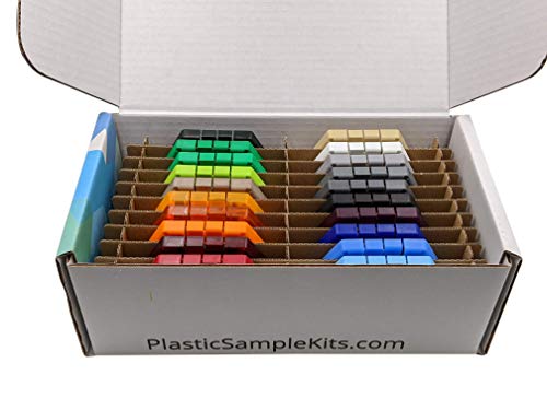 20 Injection Molded Plastic Samples