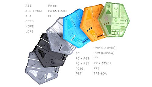 20 Injection Molded Plastic Samples