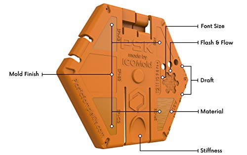 20 Injection Molded Plastic Samples