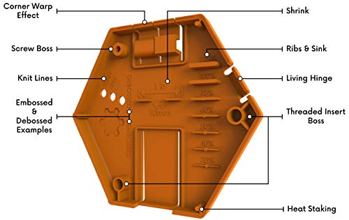 20 Injection Molded Plastic Samples