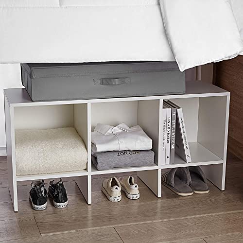 DormCo Yak About It Cube Storage Organizer - White