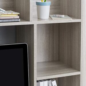 Classic Dorm Desk Bookshelf - Natural