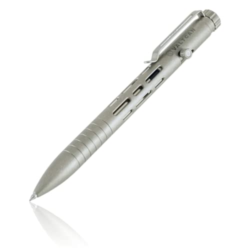 Valtcan Titanium Cyberpen Bolt Pen EDC Writer Gear Stonewash