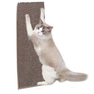 ShioSel, Cat Scratch Pads, Scratcher Cardboards Scratching Pads, Catnip Included, 5-Pack (Slim)