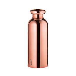 guzzini on the go thermal travel bottle, spalvieri & del ciotto, Ø 7.3 x h21.2 cm, 500cc, gold