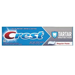 crest tartar protection toothpaste, regular paste, 8.550 lb, 5.7 oz