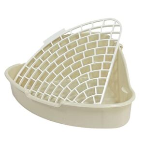 cage potty trainer corner litter box for small animals hamster rabbit guinea pig ferret gerbil chinchilla