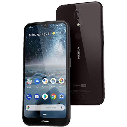 Nokia 4.2 with Android One (32GB, 3GB) 5.71" HD+ Display, 13MP Dual Camera, GSM Unlocked (at&T/T-Mobile/MetroPCS/Cricket/H2O) Global 4G LTE International Model TA-1149 (Black, 32 GB)