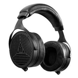 Monolith M1070 Over Ear Open Back Planar Headphones, Lightweight, Padded Headband, Plush and Removable Earpads, 106mm Planar Driver, Black