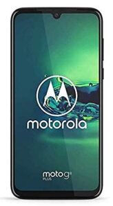 motorola moto g8+ plus (64gb, 4gb) 6.3", 48mp camera, 4000mah battery, dual sim gsm unlocked (at&t, t-mobile, metropcs, straight talk) xt2019-2 - international version (blue, 64gb sd+ case bundle)