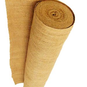 36-Inch Wide x 150 feet Long, Burlap Fabric Roll | 36" by 50 Yards | Non- Fraying| Wide and Tightly Woven | Outdoor Wedding Aisle Runners roll