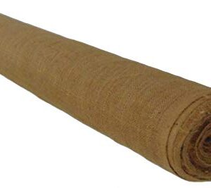 36-Inch Wide x 150 feet Long, Burlap Fabric Roll | 36" by 50 Yards | Non- Fraying| Wide and Tightly Woven | Outdoor Wedding Aisle Runners roll