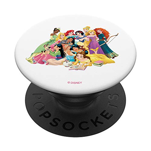 Disney Princess Group Photo PopSockets PopGrip: Swappable Grip for Phones & Tablets