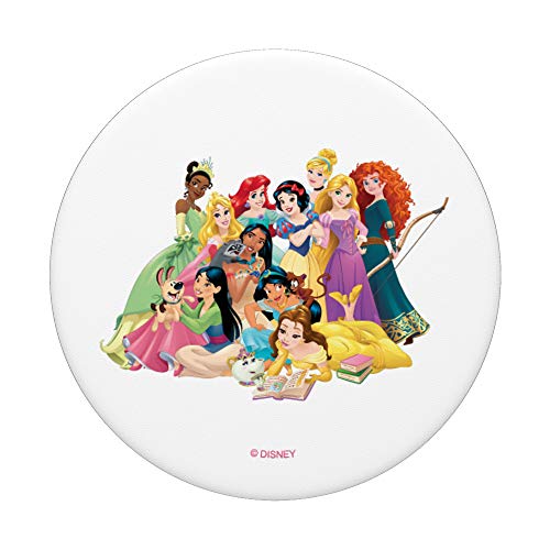 Disney Princess Group Photo PopSockets PopGrip: Swappable Grip for Phones & Tablets