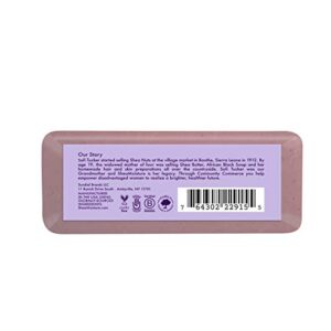 SheaMoisture Bar Soap for Dry Skin Purple Rice Water Bath with Shea Butter 8 oz