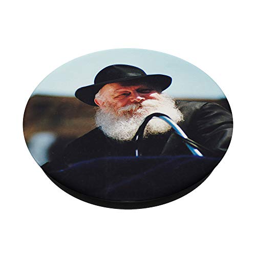 Lubavitcher Rebbe Menachem Mendel Schneerson Chabad PopSockets Grip and Stand for Phones and Tablets