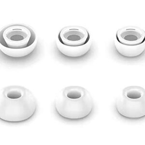 ALXCD 2 Pairs Ear Tips Compatible with AirPods Pro & 2nd Gen Earbuds, Silicone Earbud Eargel Tips Replacement Accessory, Compatible with AirPods Pro, Small Size