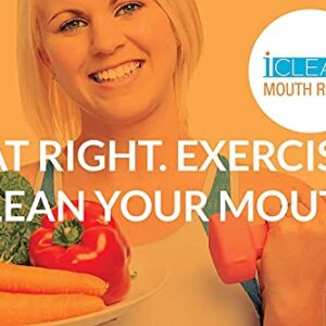 iCLEAN Mouthwash, Fluoride Free, Alcohol Free, Harnesses The Power of Iodine. Molecular Iodine Mouth Rinse That Cleans Where Others Can't