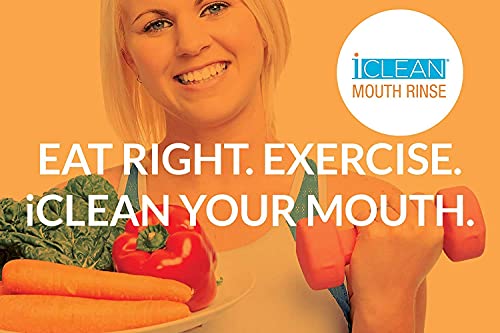 iCLEAN Mouthwash, Fluoride Free, Alcohol Free, Harnesses The Power of Iodine. Molecular Iodine Mouth Rinse That Cleans Where Others Can't