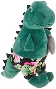 fringe studio plush pet toy with squeaker, surf’s up, dude! (289623), multicolor