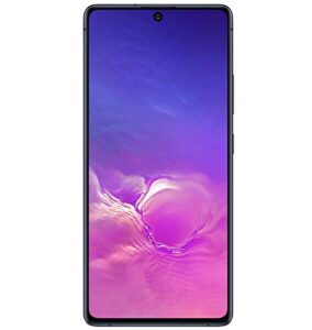 samsung galaxy s10 lite dual sim 128gb 6gb ram sm-g770f/ds, gsm unlocked, international version - prism black (renewed)