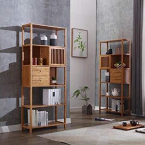 Boraam Selma Bookcase, Right, Natural