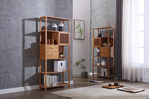 Boraam Selma Bookcase, Right, Natural