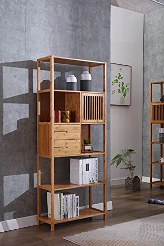 Boraam Selma Bookcase, Right, Natural