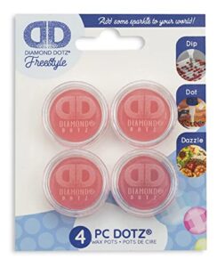 diamond dotz freestyle wax pots 4pc