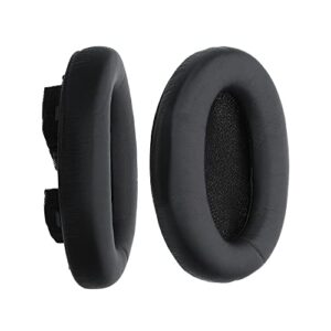 kwmobile Replacement Ear Pads Compatible with Sony WH-1000XM3 - Earpads Set for Headphones - Black