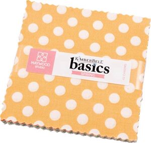 kim christopherson kimberbell basics kim's picks spring charm pack 42 5-inch squares maywood studio