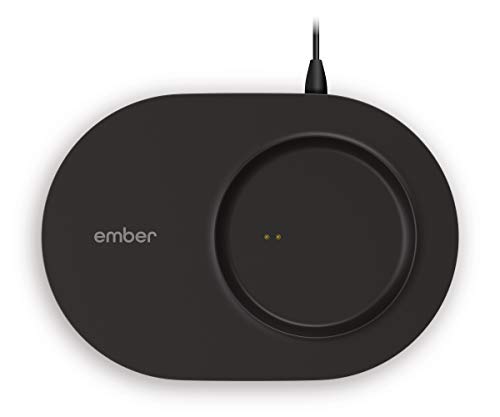 Ember Travel Mug Charging Coaster 2, Wireless Charging for Use with Ember Temperature Control Smart Travel Mug, Black