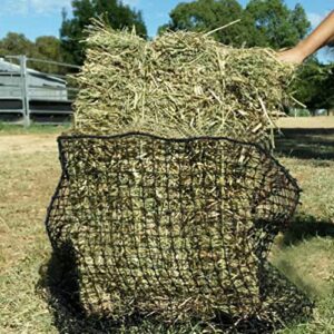 Aoneky Bale Hay Net -Average Feed Haynet for Horses - 6 x 6 ft