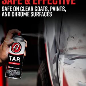 Adam's Tar 9oz - Heavy Duty, Concentrated Road Tar & Adhesive Remover | Remove Rubber Streaks, Badges, & Grime from Your Paint, Wheels, Rims, and Other Exterior Surfaces