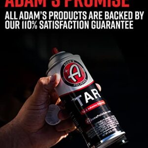 Adam's Tar 9oz - Heavy Duty, Concentrated Road Tar & Adhesive Remover | Remove Rubber Streaks, Badges, & Grime from Your Paint, Wheels, Rims, and Other Exterior Surfaces