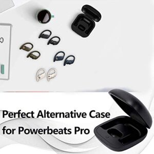 Lopnord Replacement Charging Case Compatible with Beats Powerbeats Pro with Bluetooth Pairing Sync Button (Not Include Power Beats Earbuds), with 700mAh Large Capacity (Black)