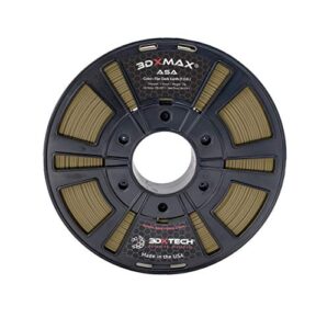 3dxtech 3dxmax asa, 1kg (flat dark earth, 1.75mm) 3d printing filament