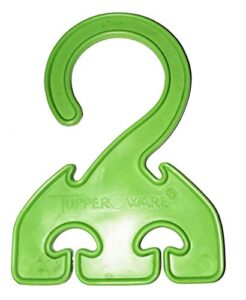 tupperware gadgets hang it all mini hanger in apple green