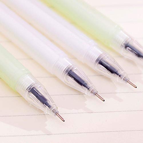 4pcs Gel Pens Set Avocado Pendant Gel Ink Pen Fine Point Pens Ballpoint Pen for Office School Stationery Wring Gift