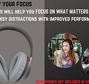 Premium Replacement NC700 Ear Pads / NC700 UC Pads Cushions Compatible with Bose NC700 Headphones/Bose Noise Cancelling 700 Headphones/Bose NC700 UC Headphones (Grey). Great Comfort/Durability