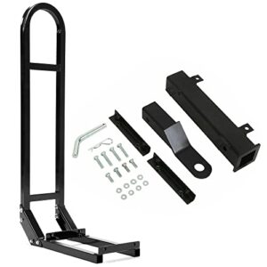 JMTAAT Golf Cart Universal Rear Seat Safety Grab Bar with Trailer Hitch for Club Car EZGO Yamaha Safety handrails and Trailer Hook