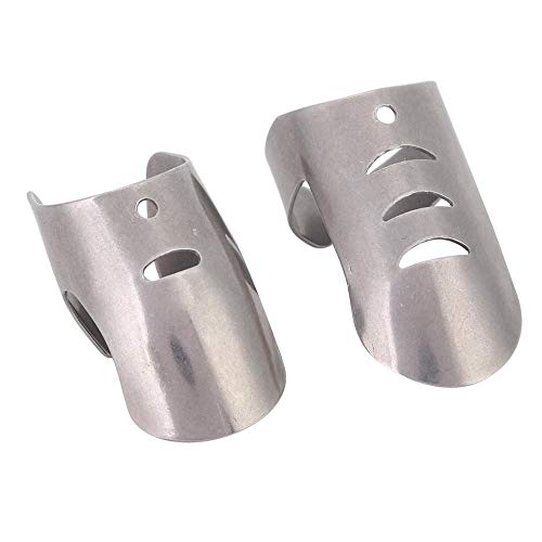 4Pcs Stainless Steel Finger Guard, Professional Slice Finger Guard Safe Finger Protector Home Kitchen Cooking Tool