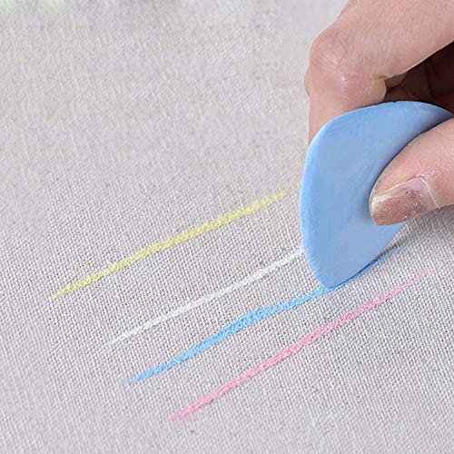 10PCS Professional Tailor Chalk Fabric Chalk for Sewing Tailors Chalk, Fabric Markers for Sewing, Fabric Chalk Sewing Wax Based Tailor's Chalk