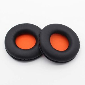 1 Pair Replacement Earpads for Skullcandy Hesh 1.0 for HESH 2.0 Headphones Ear Pads Covers (Black and Orange)