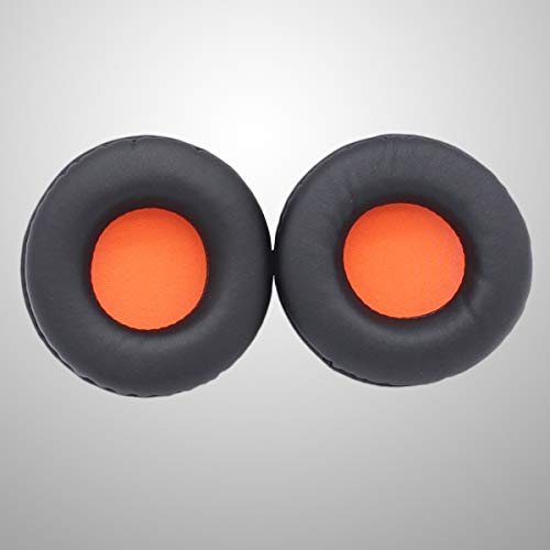 1 Pair Replacement Earpads for Skullcandy Hesh 1.0 for HESH 2.0 Headphones Ear Pads Covers (Black and Orange)