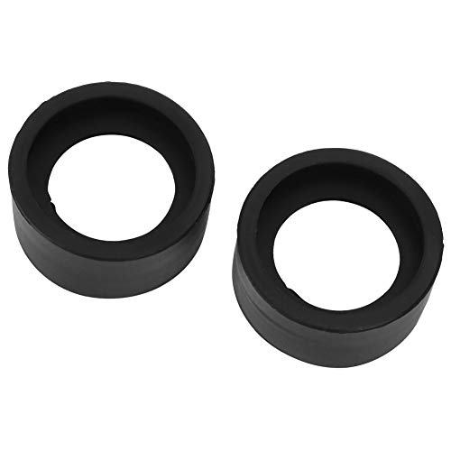 2PCS Eyepiece Cover Eyepiece Guard Soft Rubber 36mm Stereo Microscope Accessory for 32-36mm Stereo Microscope(Oblique Angle)