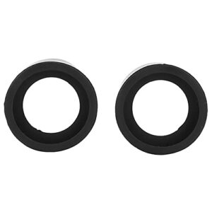 2PCS Eyepiece Cover Eyepiece Guard Soft Rubber 36mm Stereo Microscope Accessory for 32-36mm Stereo Microscope(Oblique Angle)