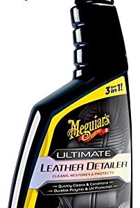 Meguiar's G201316EU Ultimate Leather Detailer 473 ml cleans, restores & protects leather