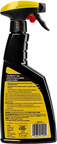 Meguiar's G201316EU Ultimate Leather Detailer 473 ml cleans, restores & protects leather