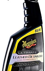 Meguiar's G201316EU Ultimate Leather Detailer 473 ml cleans, restores & protects leather